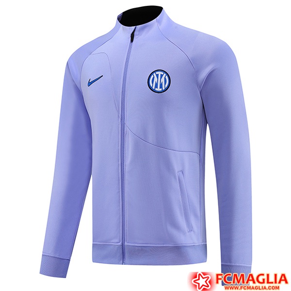 Numeri Giacca Calcio Inter Milan viola 2023/2024 Poco Prezzo