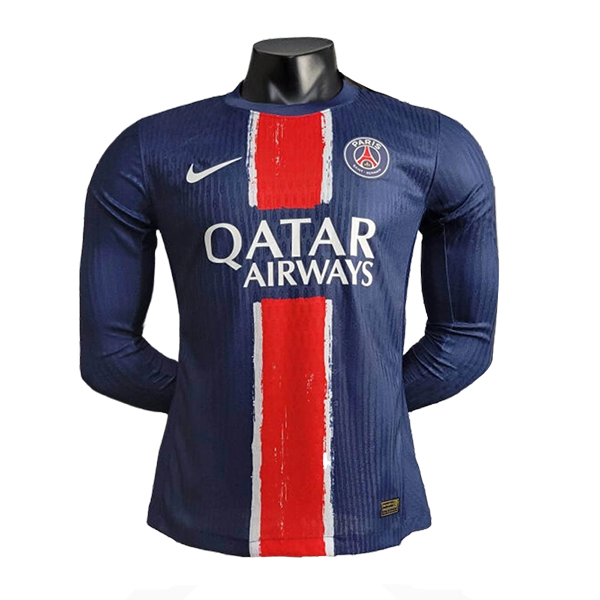 Numeri Maglie Calcio PSG Prima Manica Lungas 2024/2025 Poco Prezzo