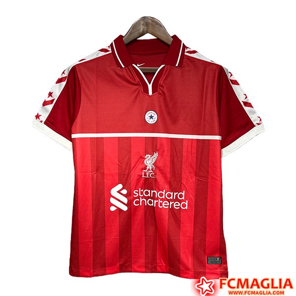 Le Nuove Maglie Calcio FC Liverpool Special Edition Rosso 2024/2025 -02 ...